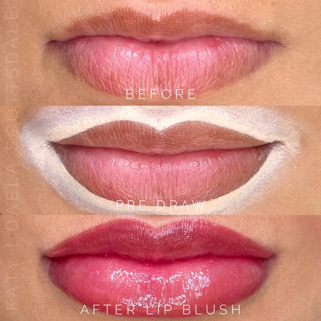 Lip Blushing In Scottsdale | DAELA Cosmetic Tattoo