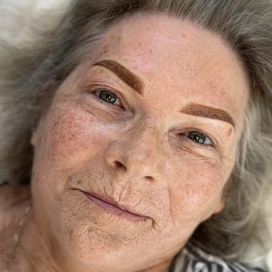 The Ombré Powder Brow Process | DAELA