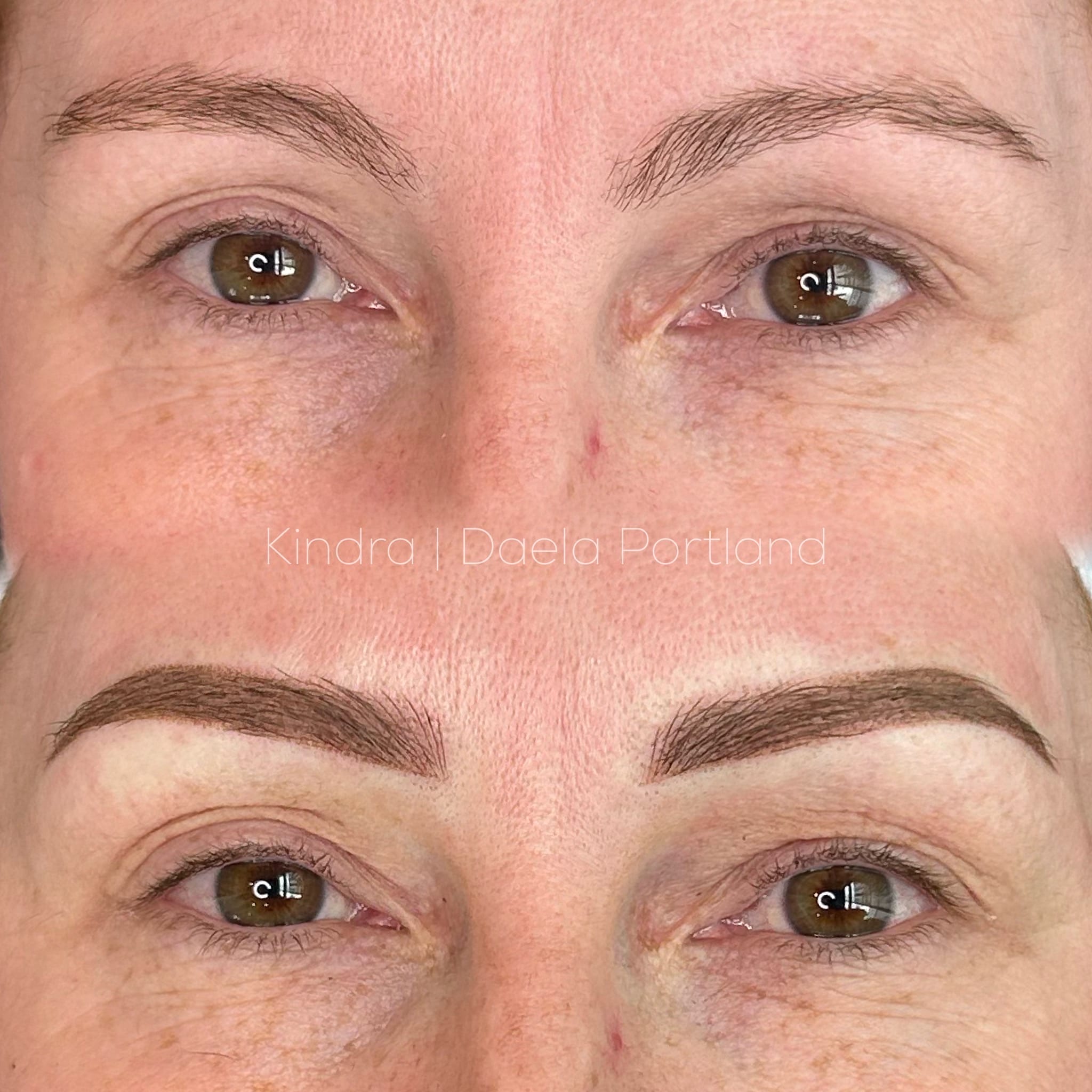 The Combo Brow: Hybrid Brow Perfection | DAELA