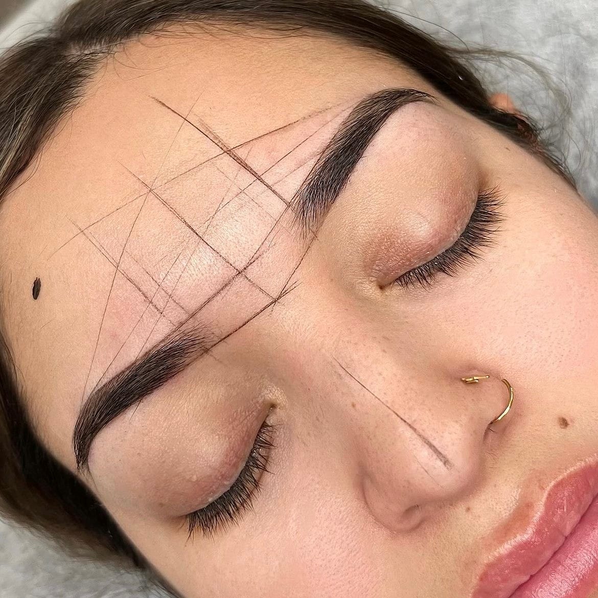 The Ombré Powder Brow Process | DAELA