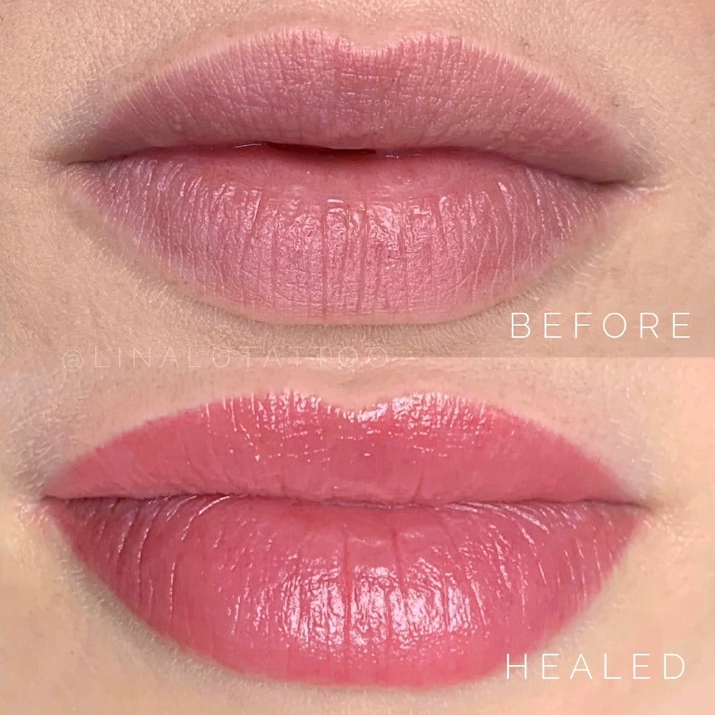 Top 10 Lipstick Colors Translated To Lip Blush Tattoo | DAELA