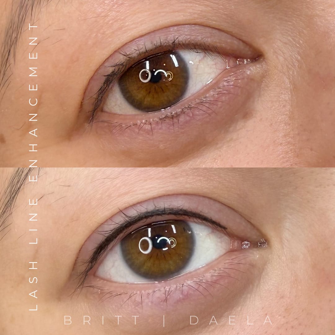 Lash Line Enhancement Tattoo: Subtle & Natural | DAELA